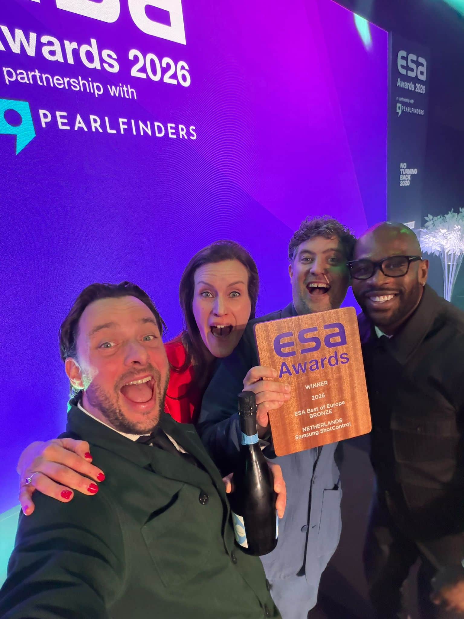 Samsung wint brons bij ESA Awards met ShotControl - SponsorRingen